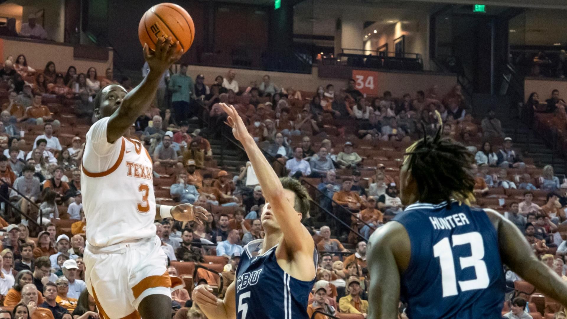 Courtney Ramey hits 1,000 point milestone in Texas' win - ESPN Video
