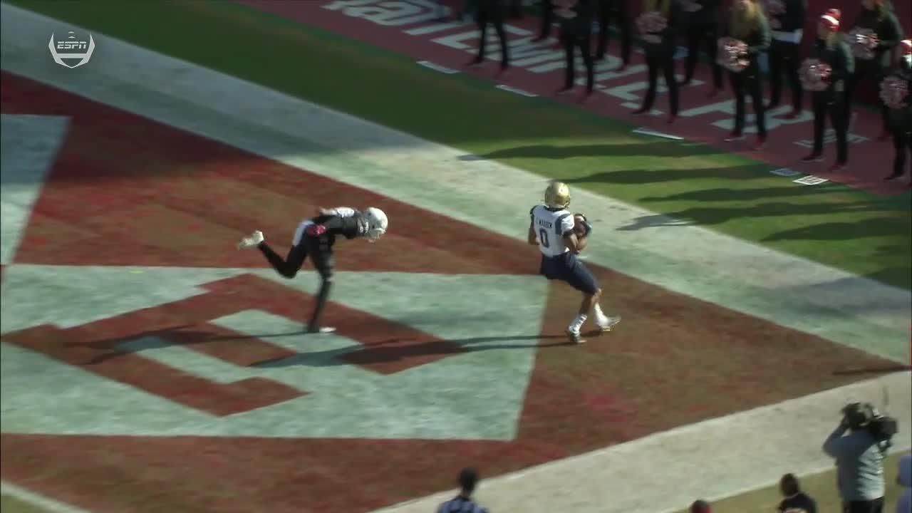 Touchdown! Chance Warren scores vs. Temple - ESPN Video