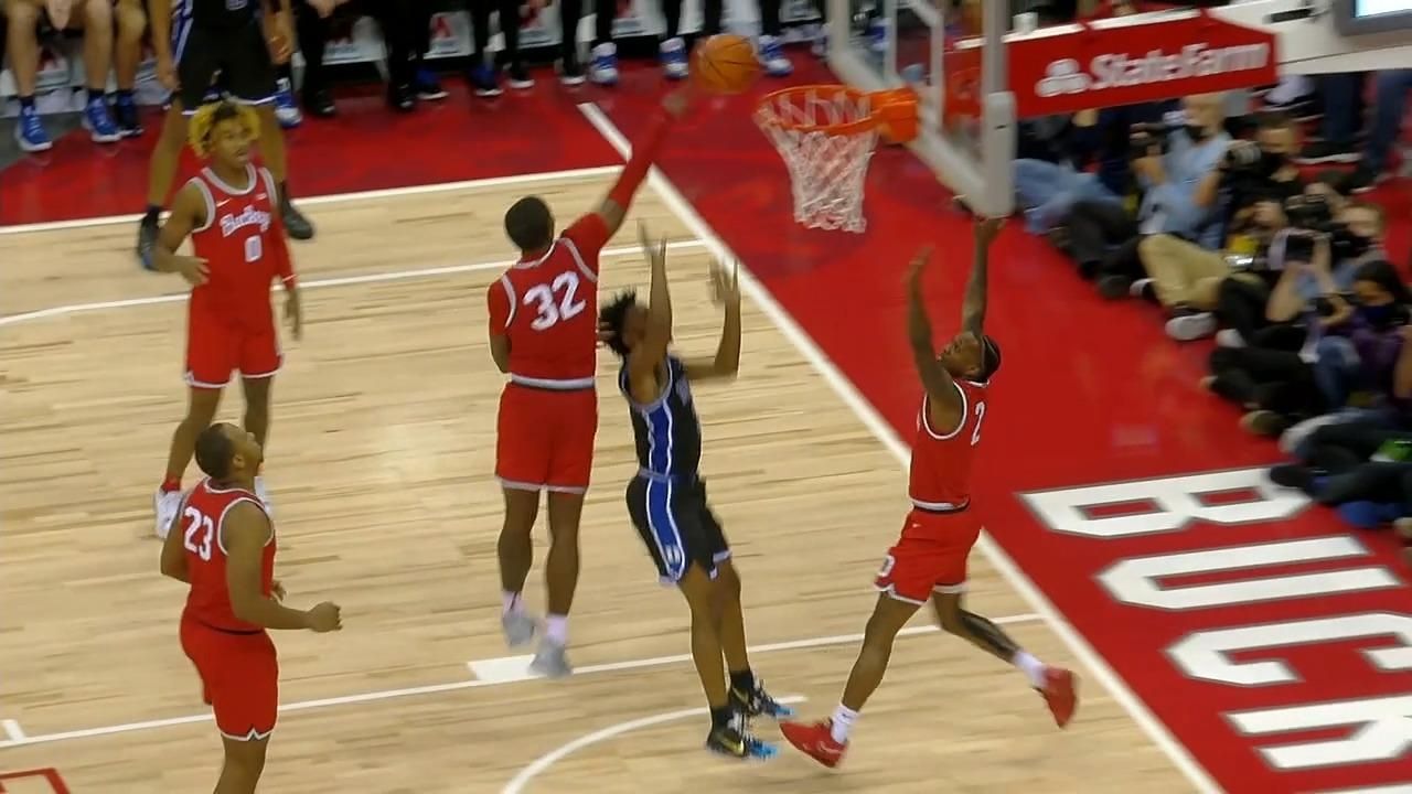 OSU fans erupt after huge block, 3-pointer - ESPN Video