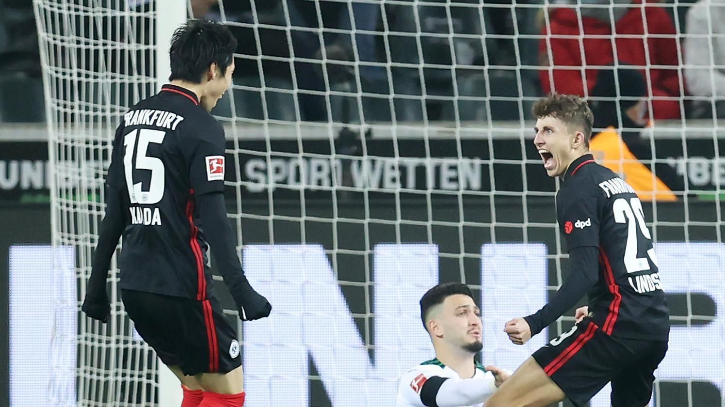 Jesper Lindstrom fires Eintracht Frankfurt into the lead - ESPN Video