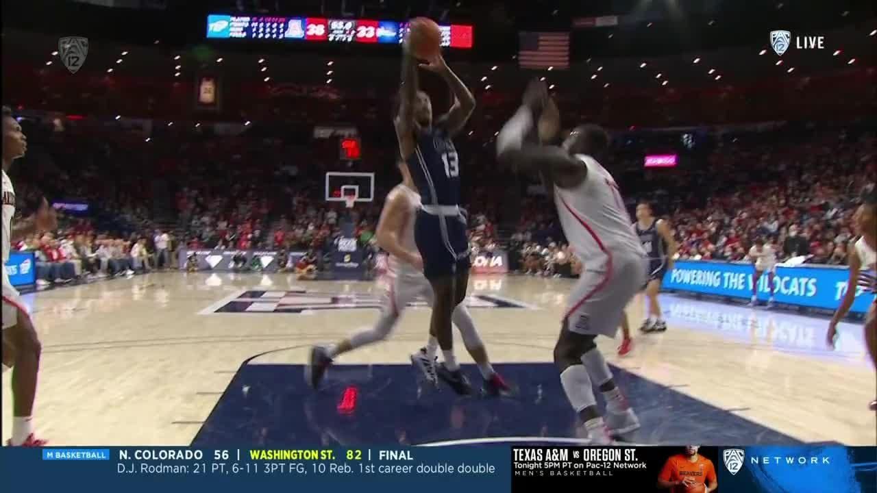 Oumar Ballo elevates for the bigtime block - ESPN Video