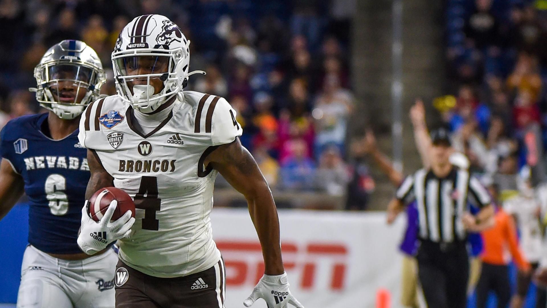 Western Michigan's Corey Crooms left wide-open for 74-yard TD - ESPN Video