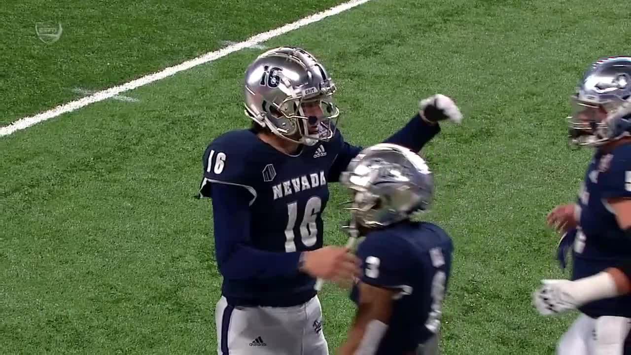 Nate Cox finds Jamaal Bell for Nevada TD - ESPN Video