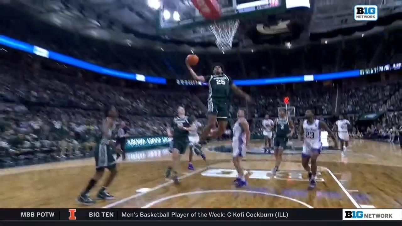 Malik Hall scores with a beautiful dunk - ESPN Video