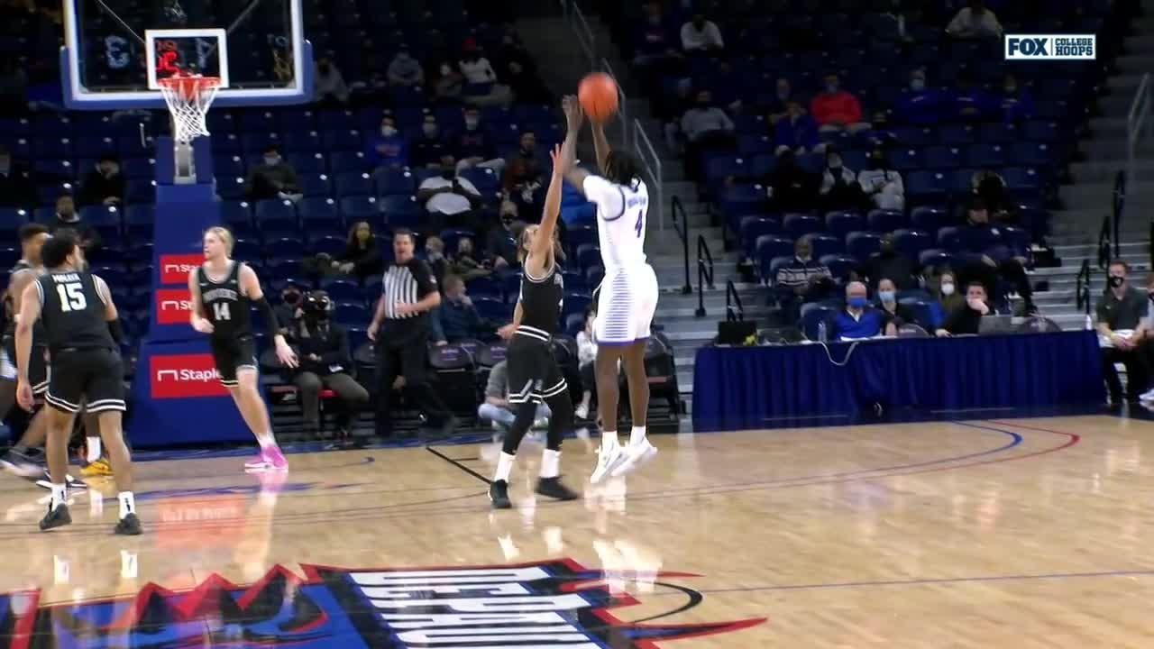 Javon Freeman-Liberty drains a deep 3-pointer from downtown - ESPN Video