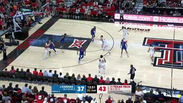 Bryson Williams opens second half hot for Texas Tech - ESPN Video