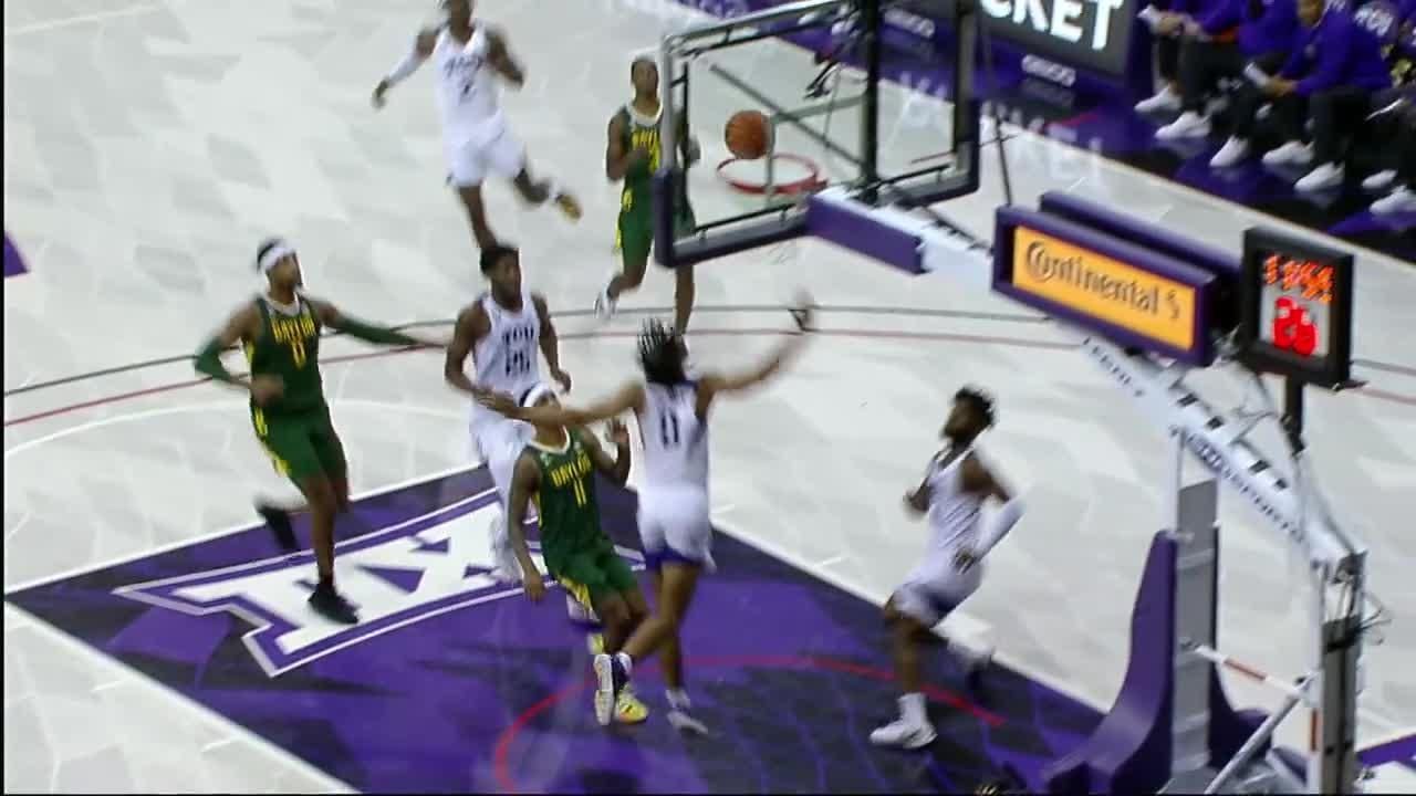 Damion Baugh shows off his vision with nice pass vs. Baylor Bears ...