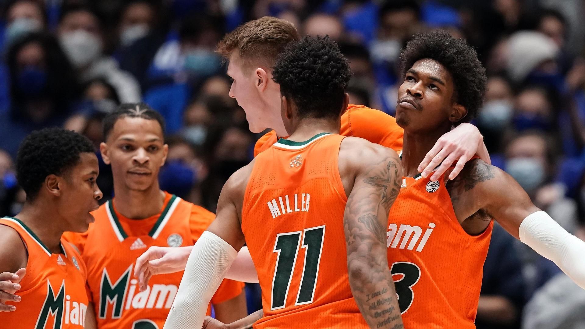 Kameron McGusty's layup puts Miami ahead in late seconds - ESPN Video