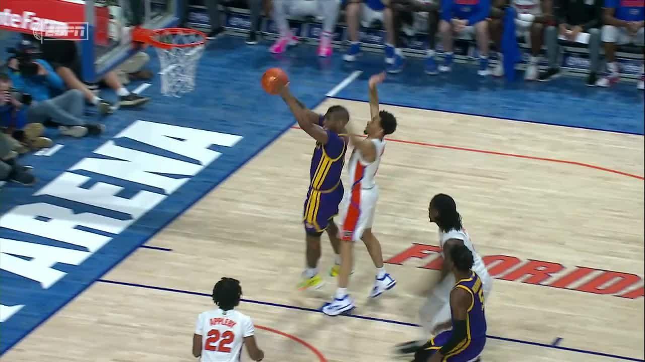 Anthony Duruji elevates for a big swat - ESPN Video