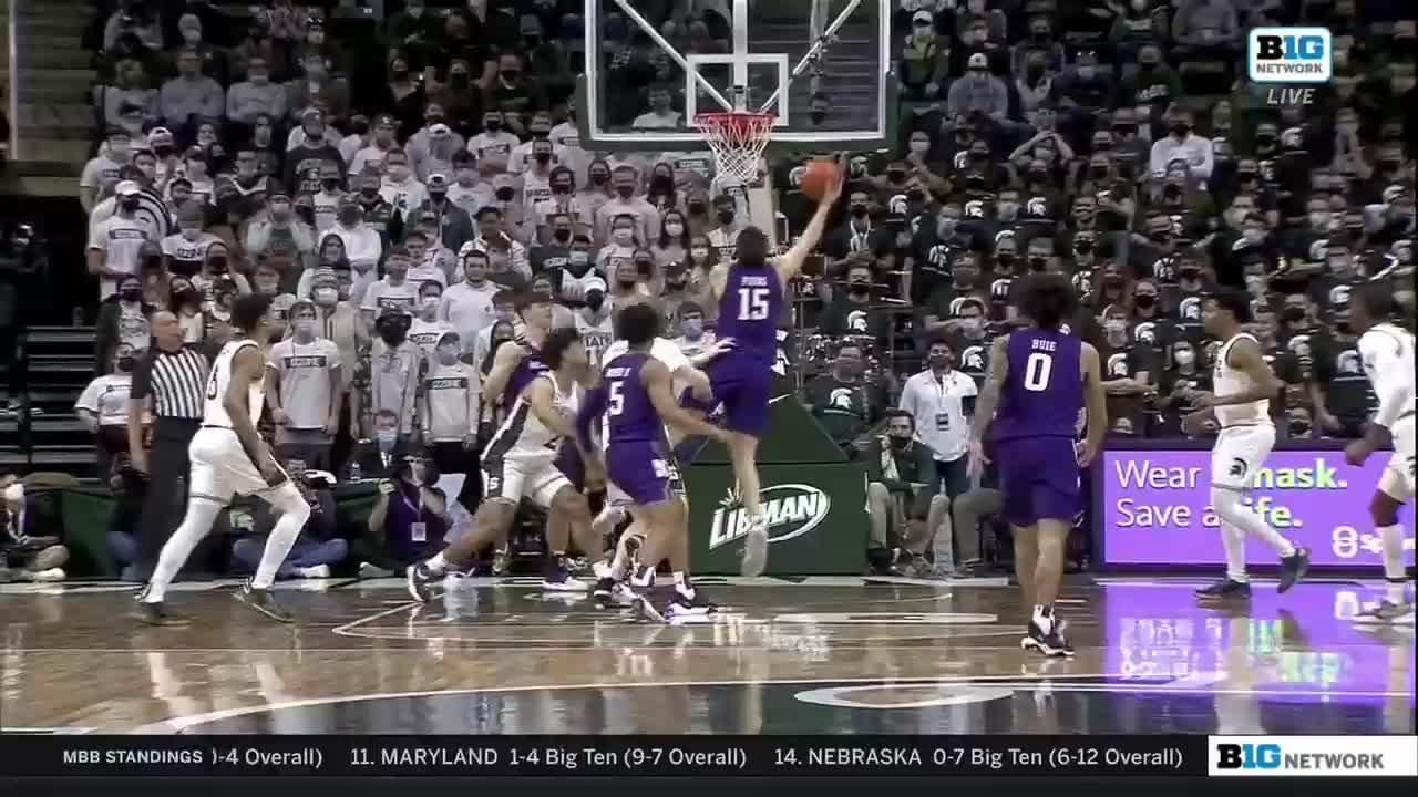 Ryan Young somehow gets the and-1 to fall - ESPN Video