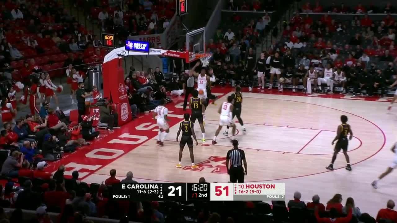 Houston thrashes East Carolina at home in front of packed crowd - ESPN ...