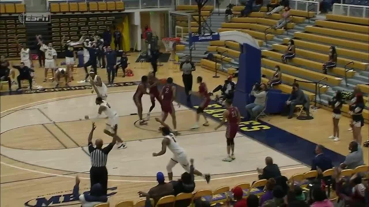 Justin Steers makes a sweet dish to Mike Hood for the triple - ESPN Video