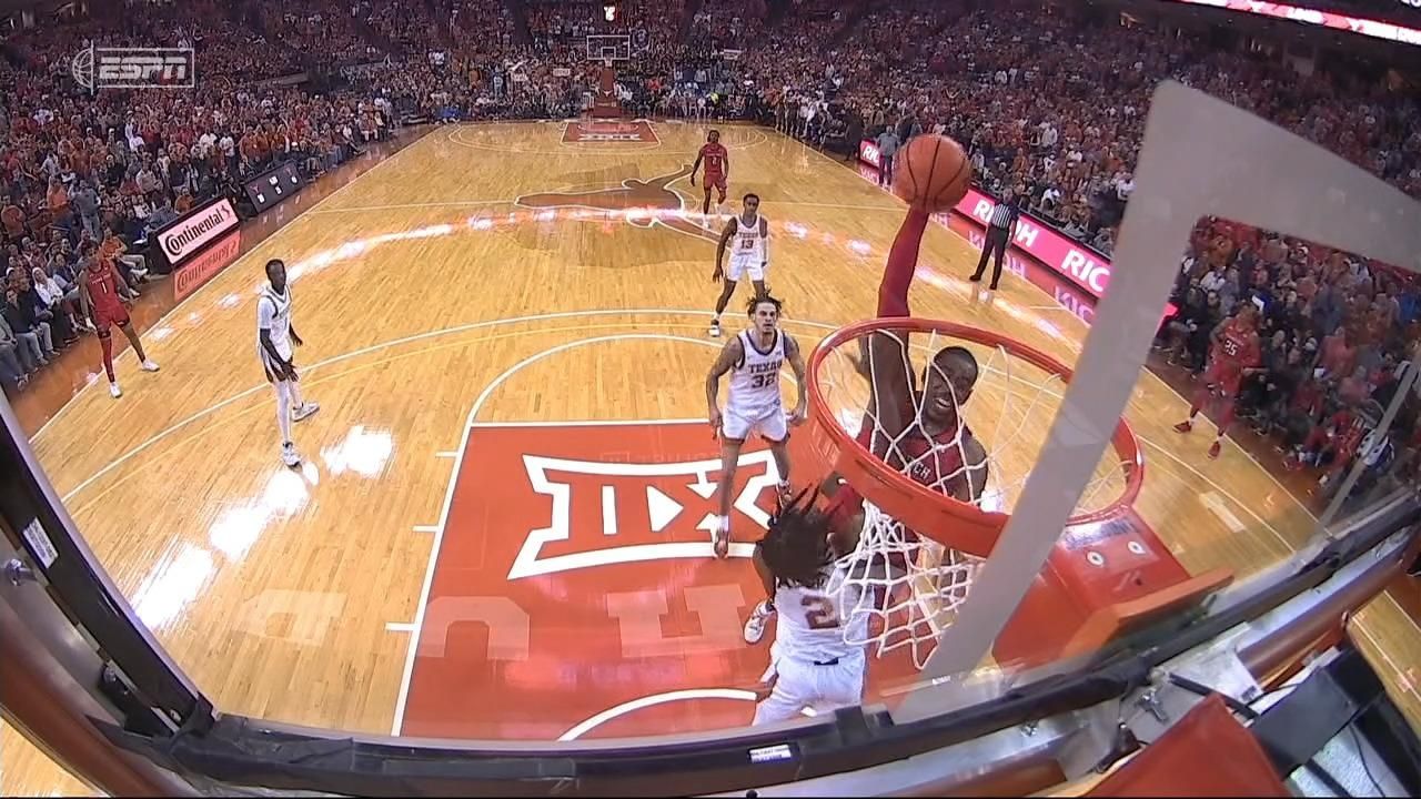 Bryson Williams dunks all over a Texas defender - ESPN Video