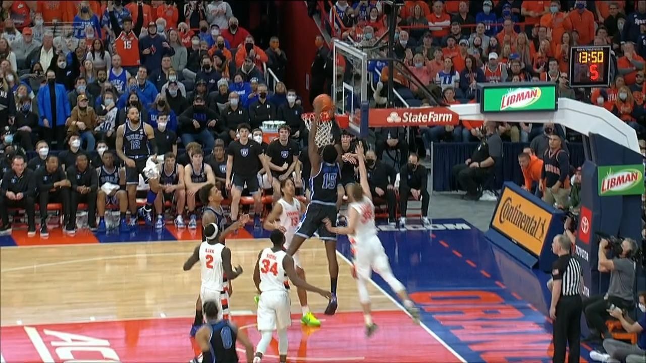 Duke's ball movement leads to Williams' and-1 dunk - ESPN Video