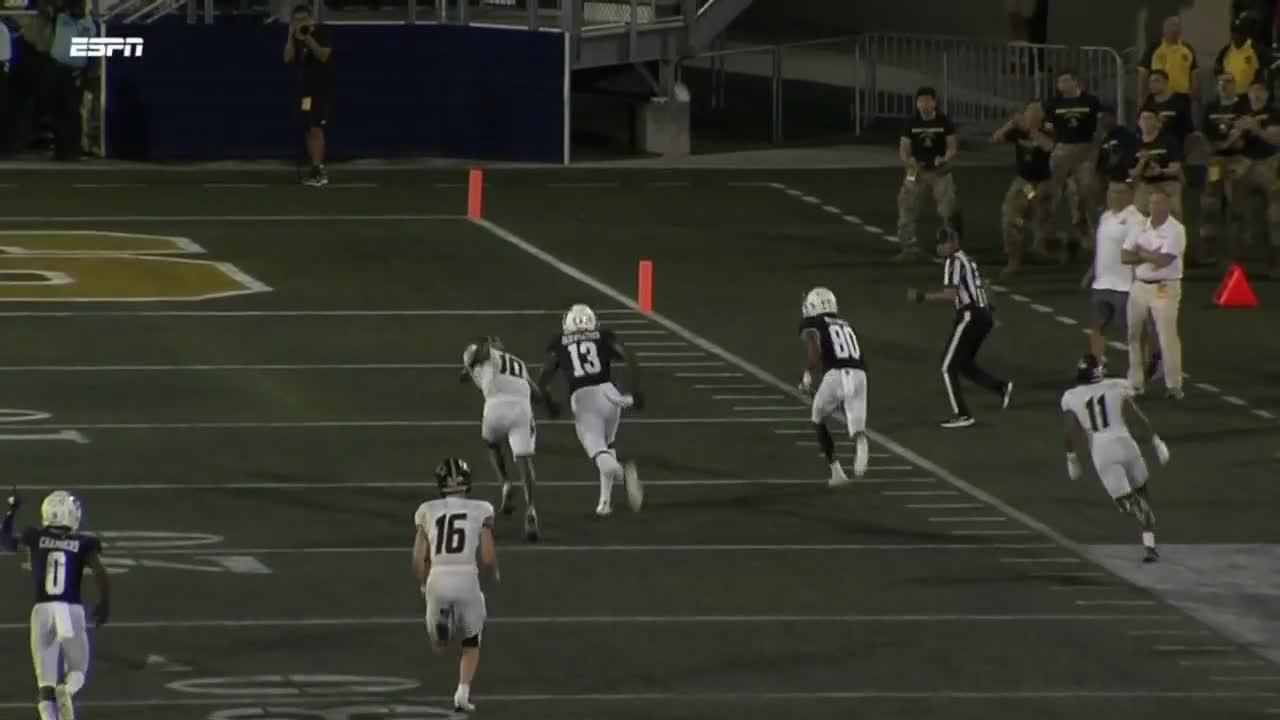 Kris Mitchell scores 46-yard receiving touchdown - ESPN Video