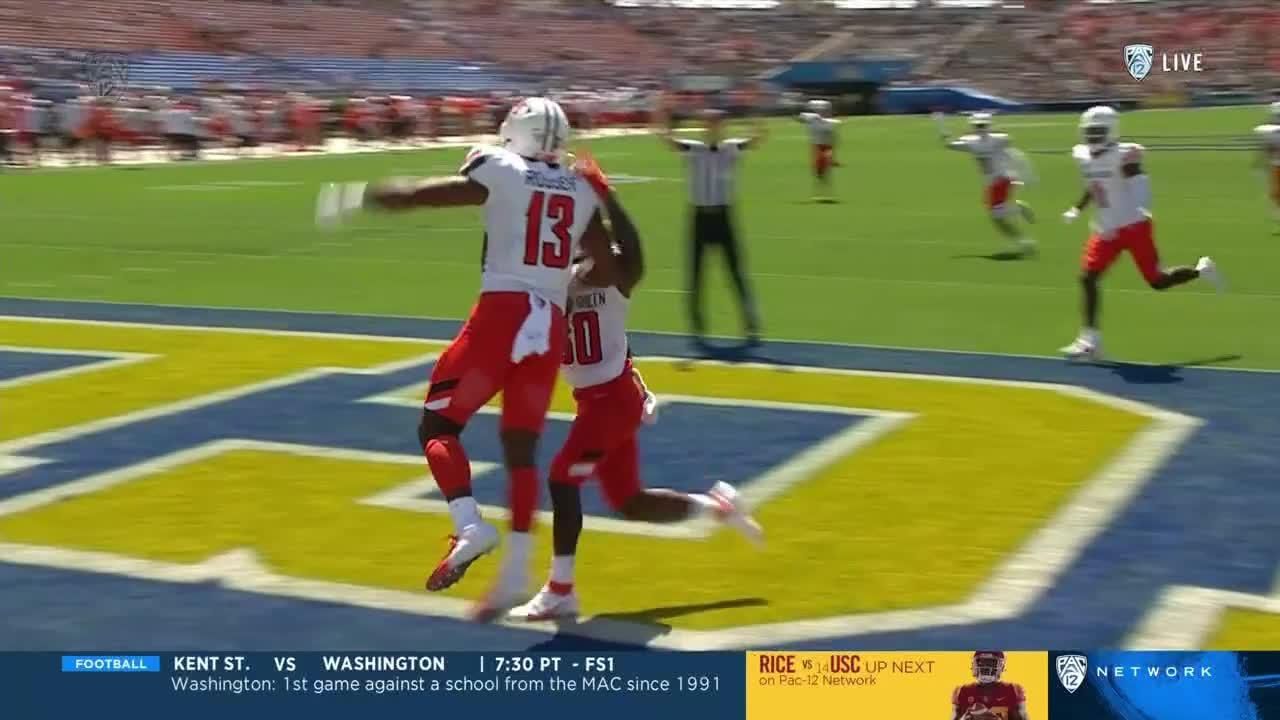 Charles Rosser crosses goal line for TD - ESPN Video