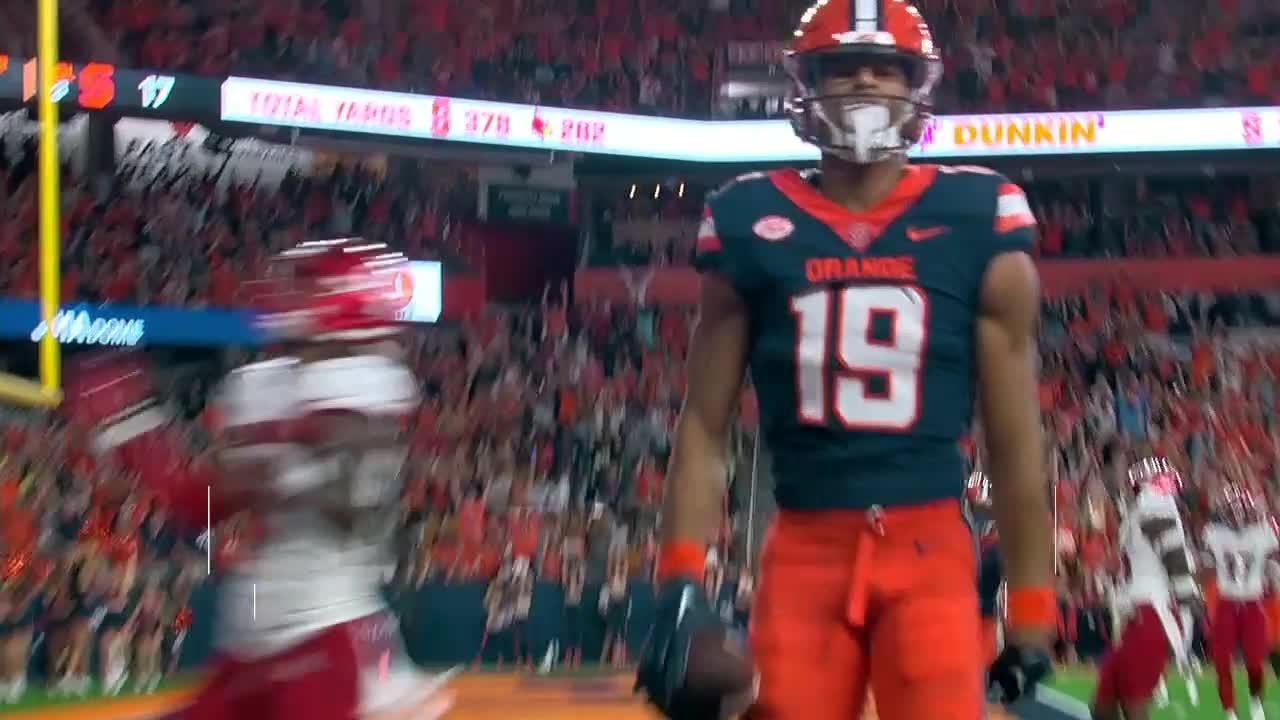 Garrett Shrader throws 8-yard touchdown pass to Oronde Gadsden II ...