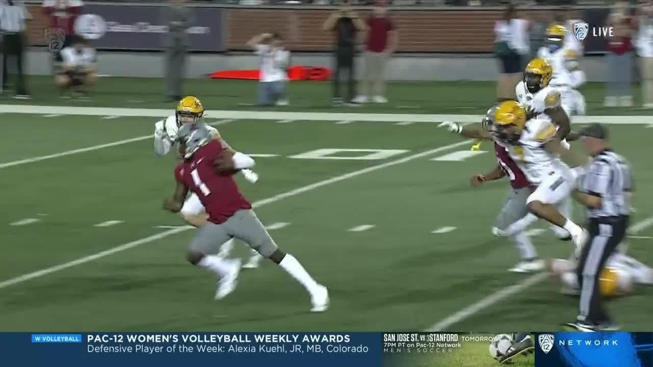 Cameron Ward goes 17-yard on impressive carry - ESPN Video