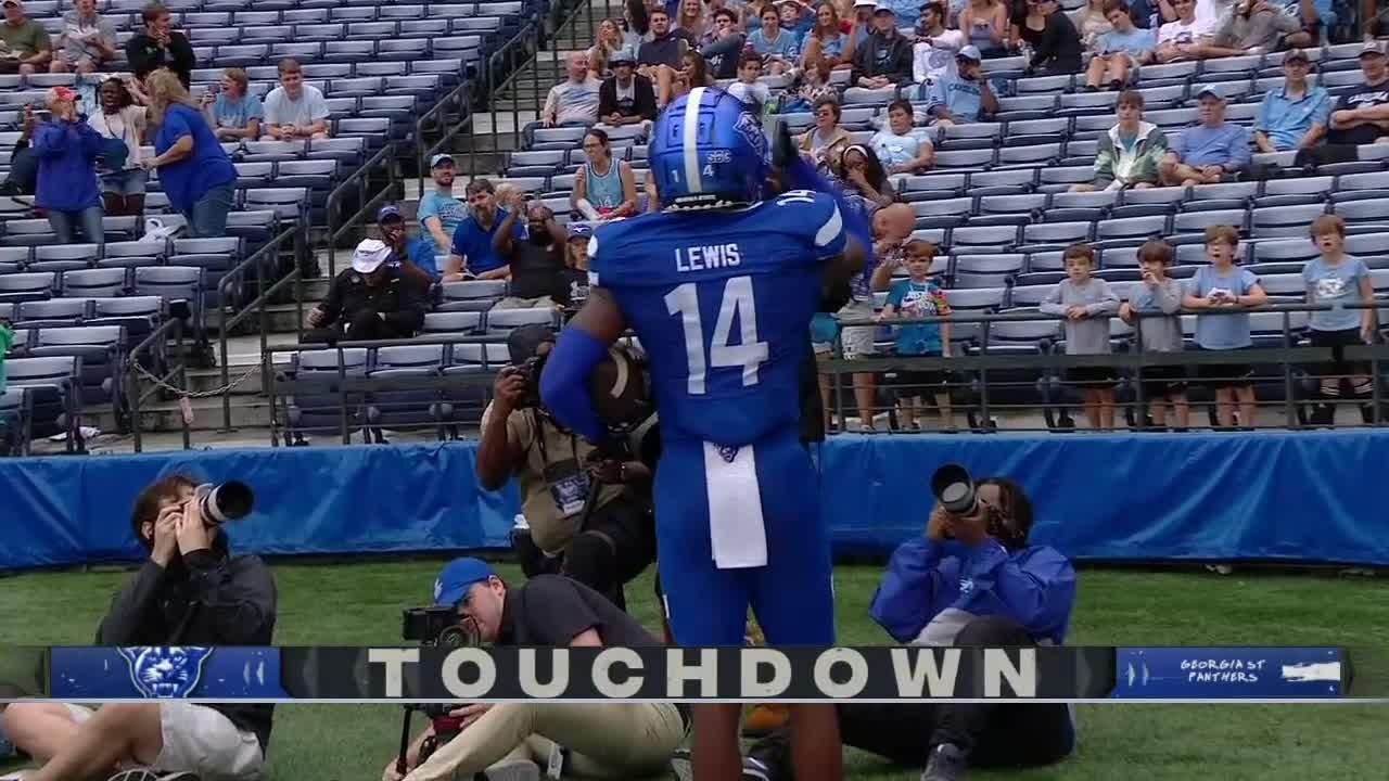 Darren Grainger throws 29-yard touchdown pass to Robert Lewis - ESPN Video