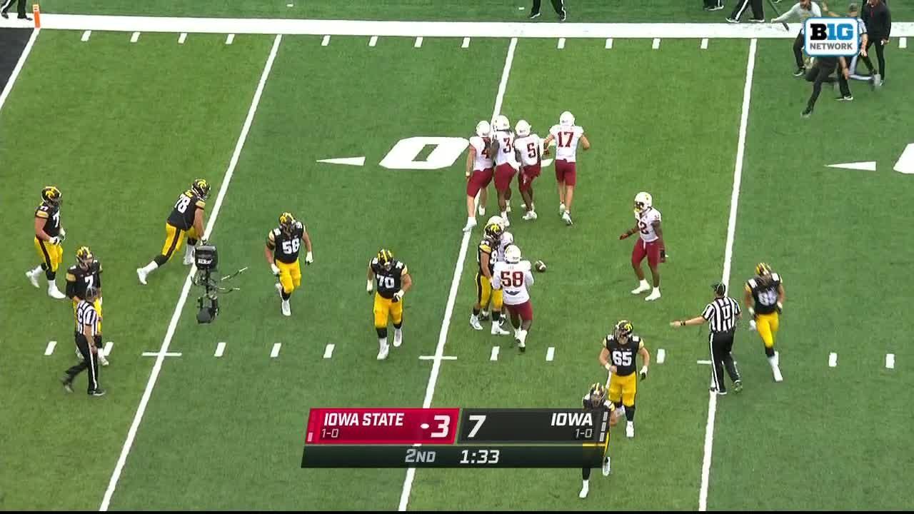 Picked! Iowa throws pick - ESPN Video