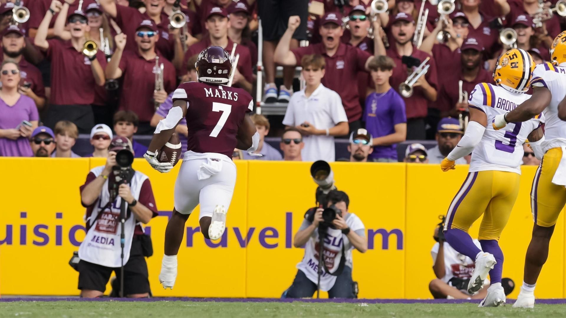 Jo'quavious Marks scores a touchdown for Mississippi State - ESPN Video
