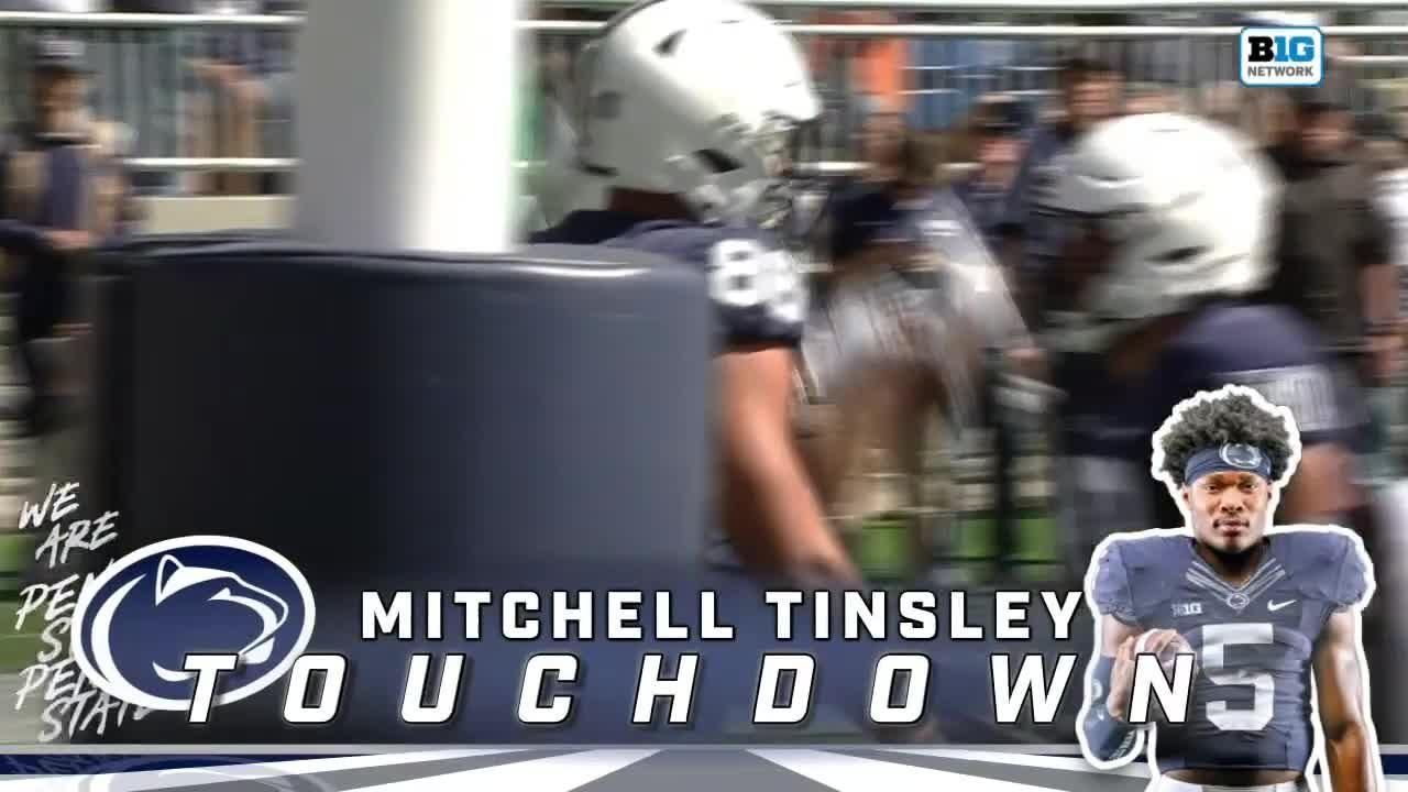 Mitchell Tinsley hauls it in for 5-yard Penn State TD - ESPN Video