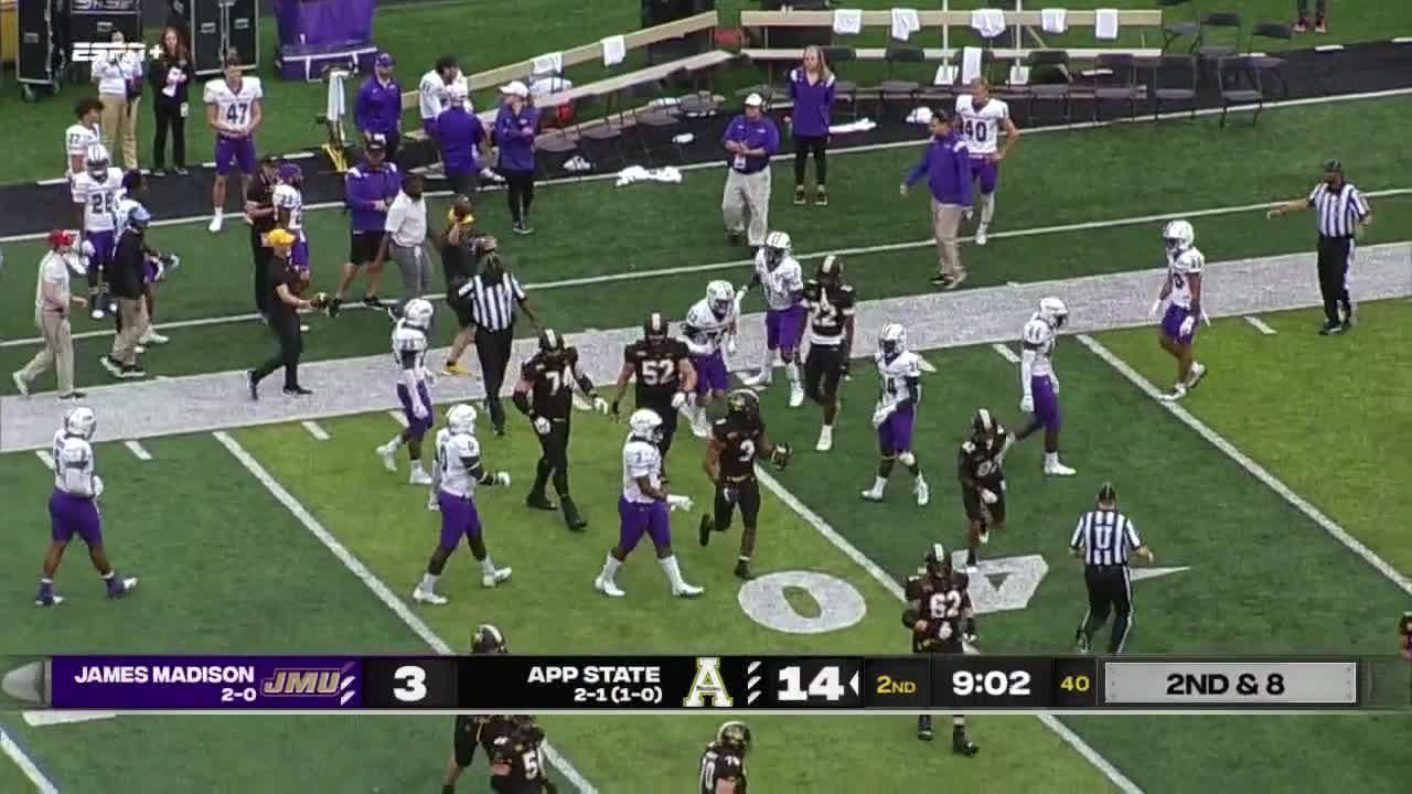 Ahmani Marshall goes 24 yards on impressive rush - ESPN Video