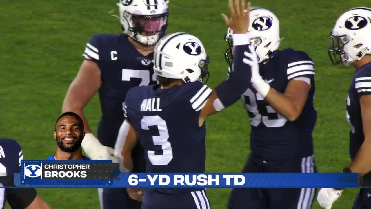 Christopher Brooks scores 6-yard rushing touchdown - ESPN Video