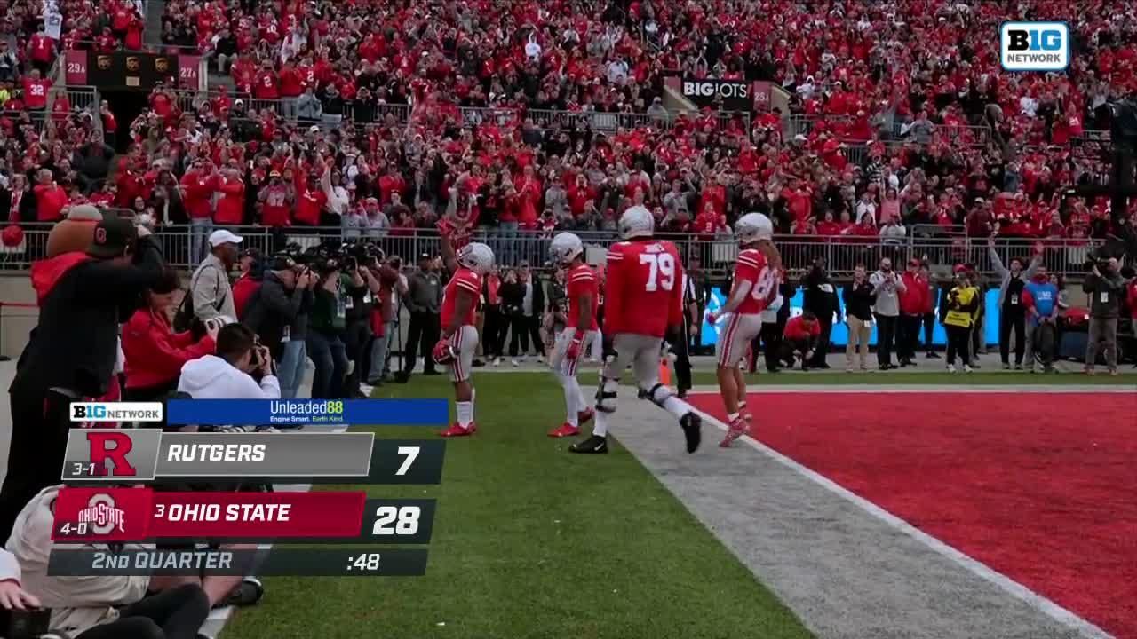 Miyan Williams scores his 3rd TD of the game for OSU - ESPN Video