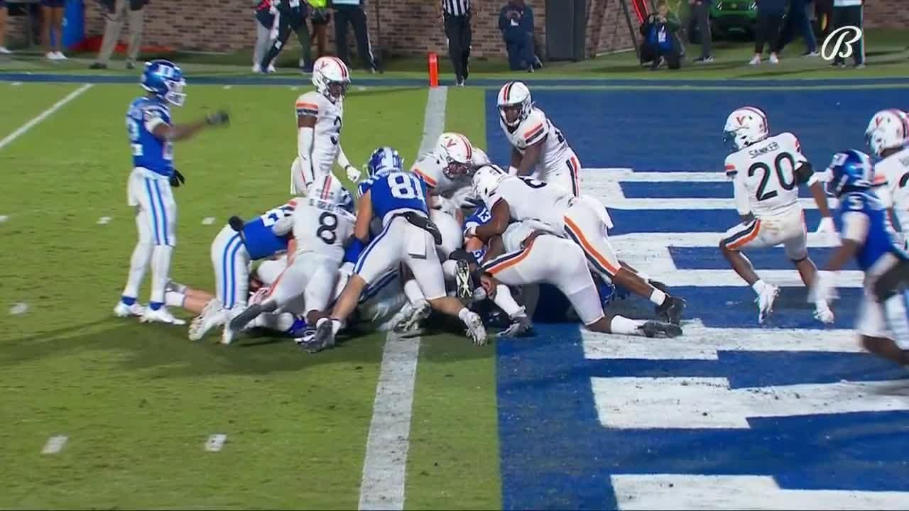 Riley Leonard scores 1-yard rushing touchdown - ESPN Video