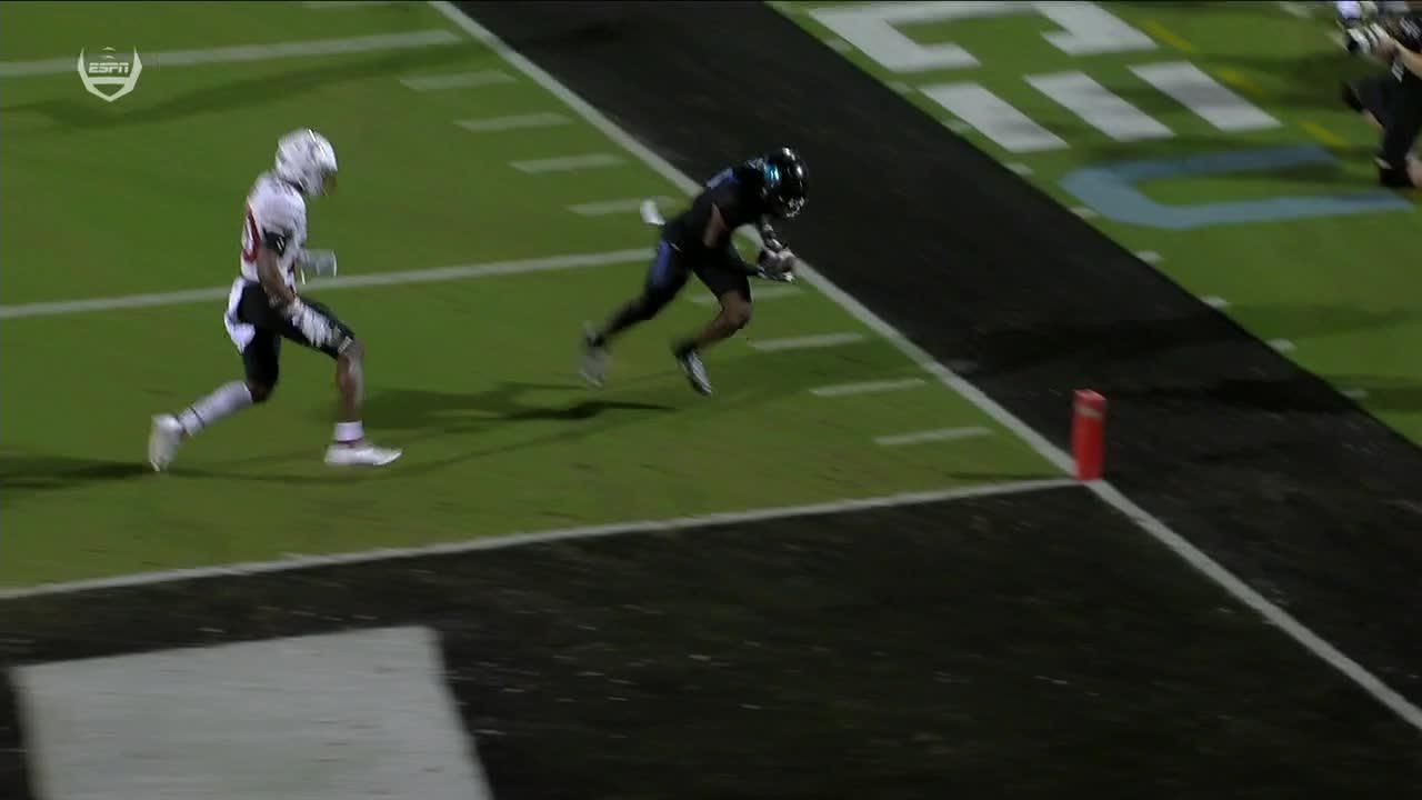 UCF's Kobe Hudson is wide open for a TD - ESPN Video