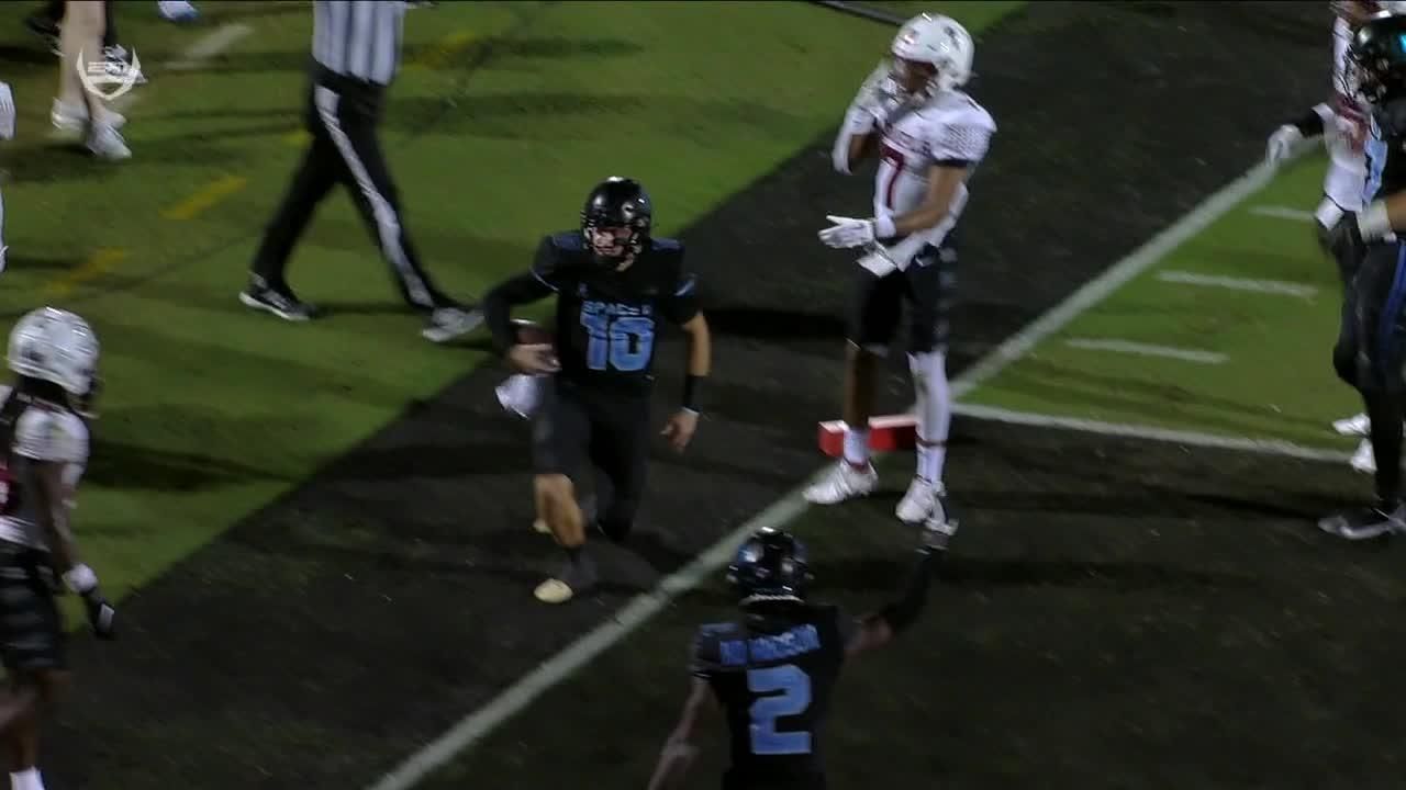 UCF's John Rhys Plumlee gets 3rd rushing TD of first half - ESPN Video