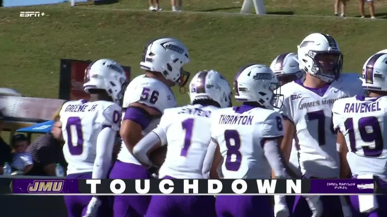 Touchdown! Todd Centeio scores vs. Georgia Southern - ESPN Video