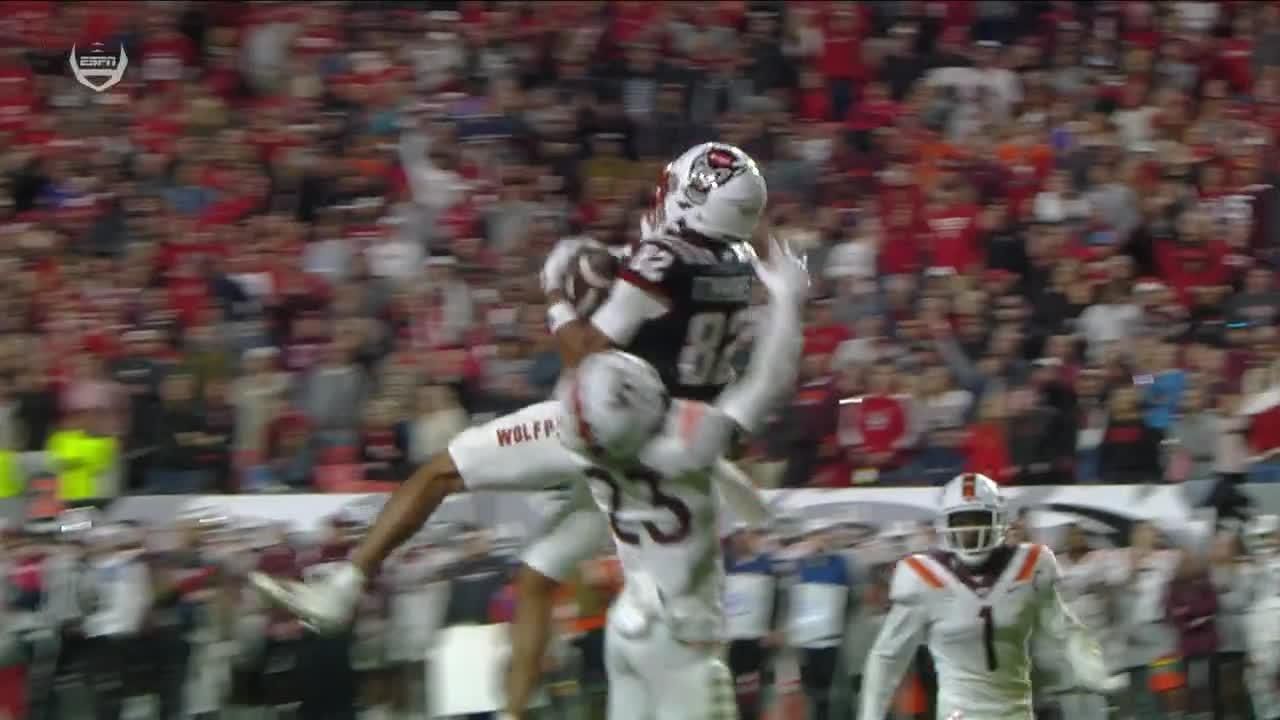 Terrell Timmons Jr. comes up with big catch to set up Wolfpack TD ...