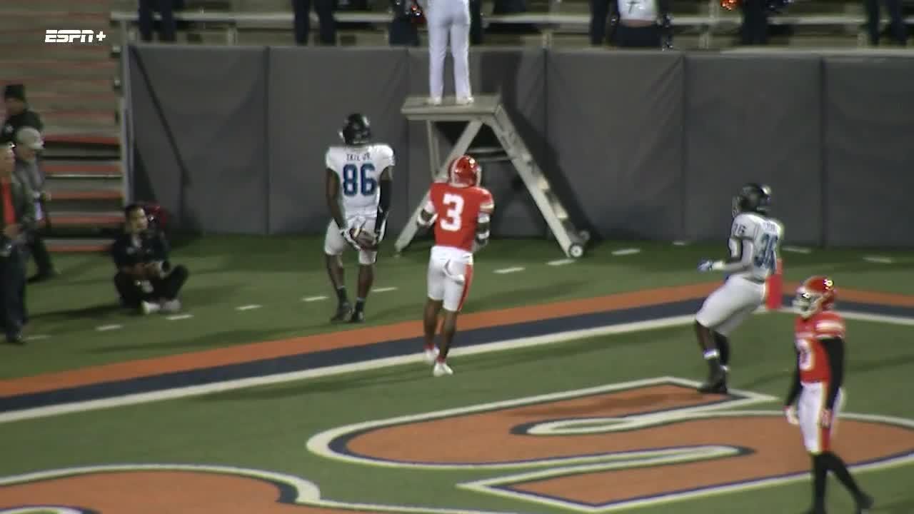 Chase Cunningham connects for 17-yard TD pass - ESPN Video