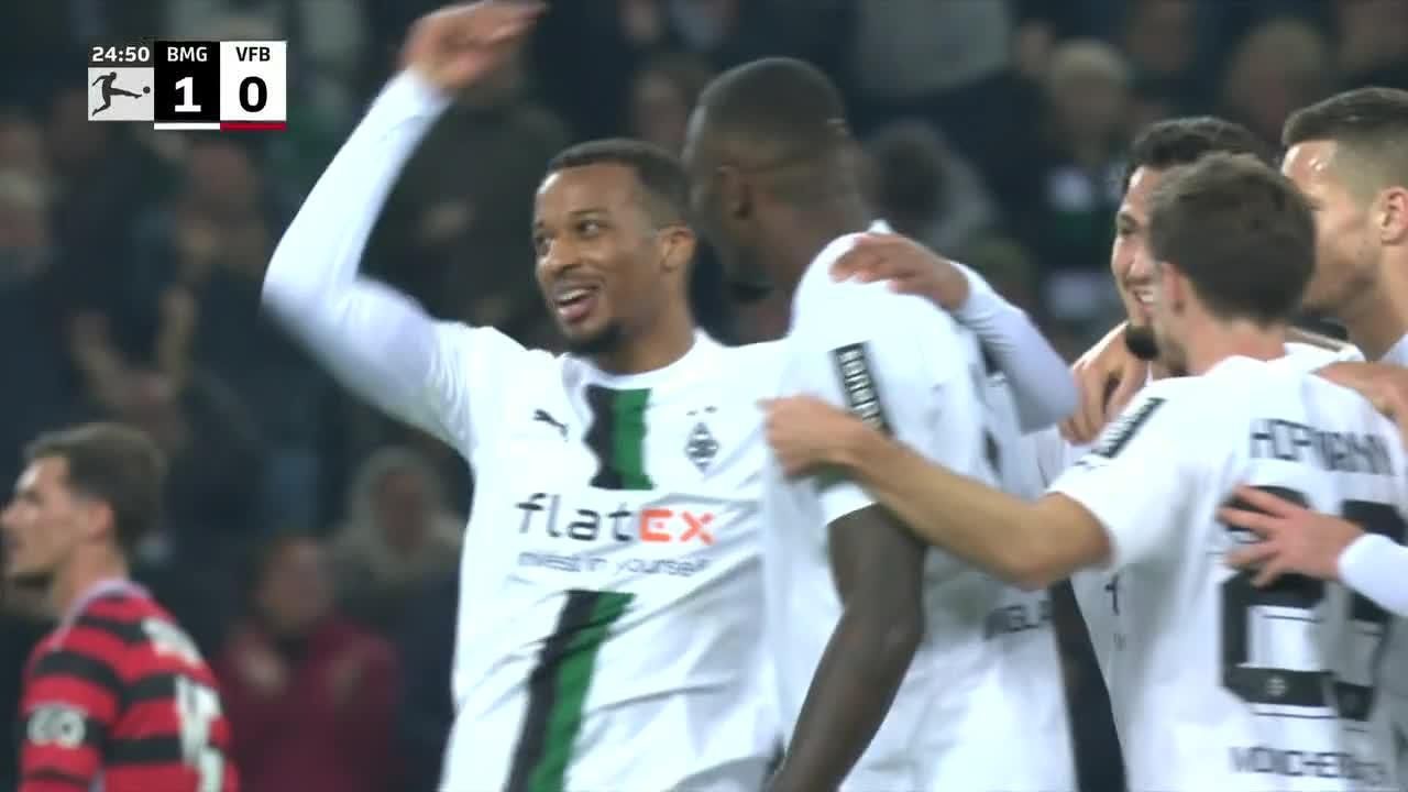Thuram completes brilliant team goal for Gladbach - ESPN Video