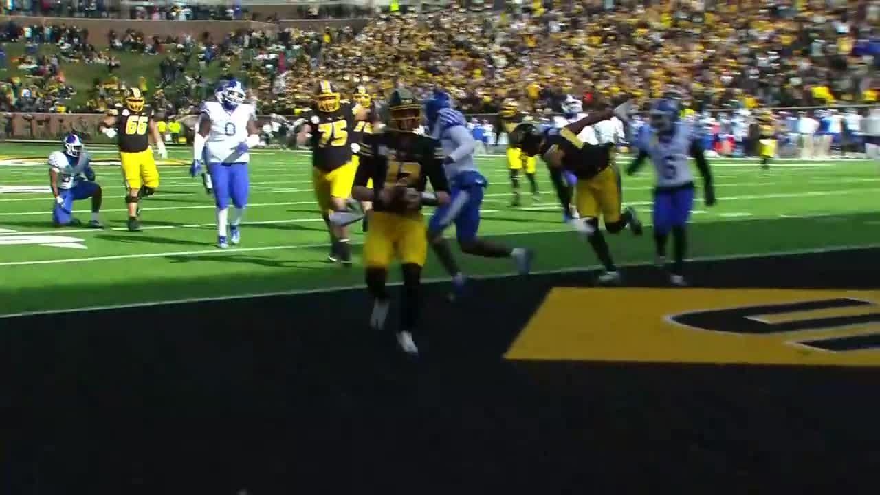 Brady Cook crosses goal line for 20-yard touchdown - ESPN Video