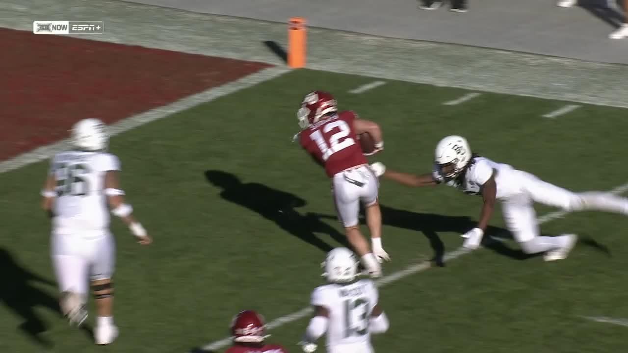 Dillon Gabriel throws 9-yard TD pass to Drake Stoops - ESPN Video