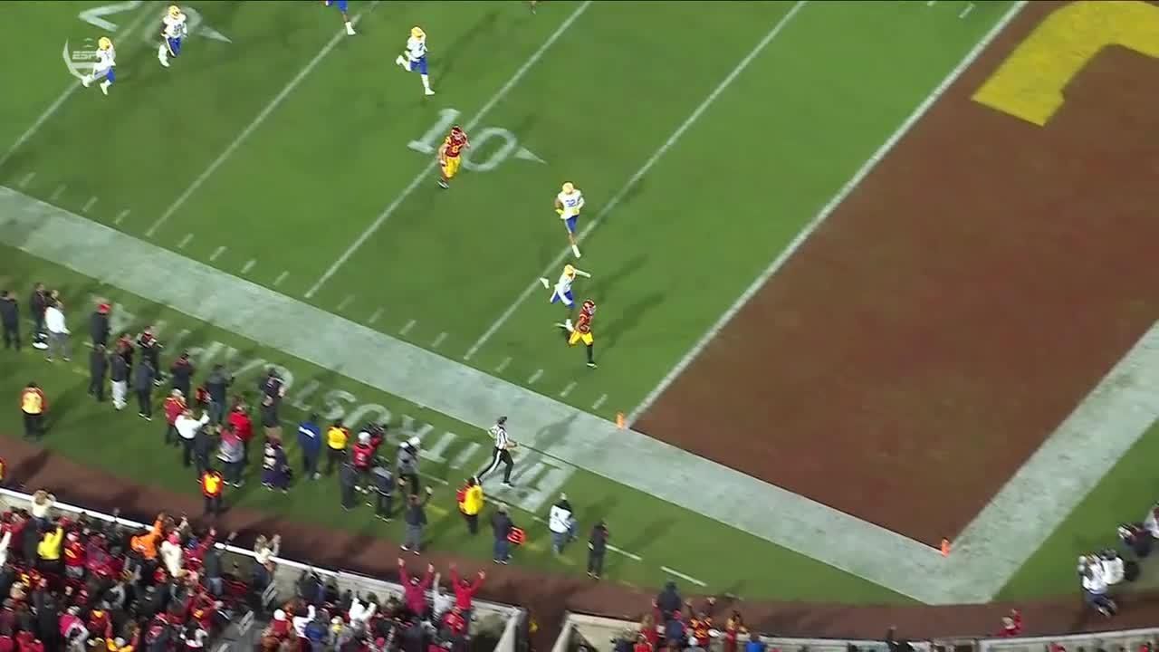 Michael Jackson III hauls it in for 59-yard touchdown - ESPN Video