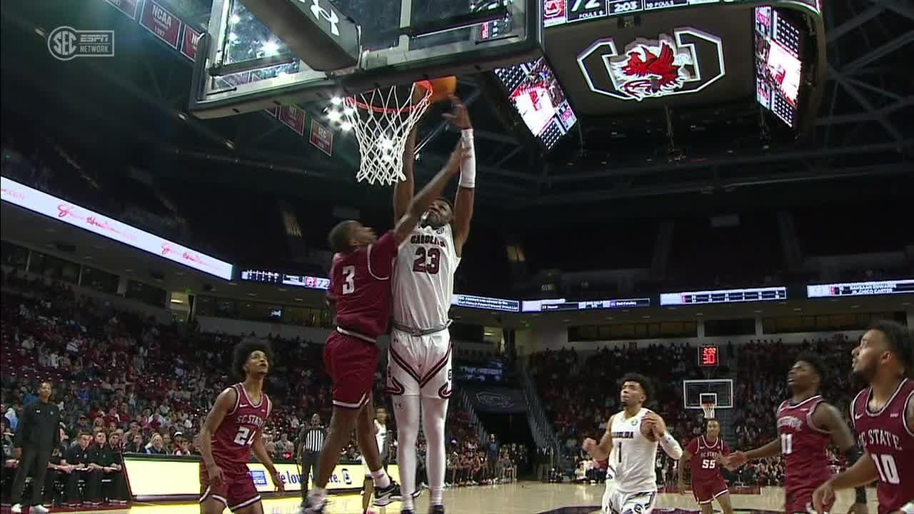 Jackson throws it down vs. South Carolina State - ESPN Video
