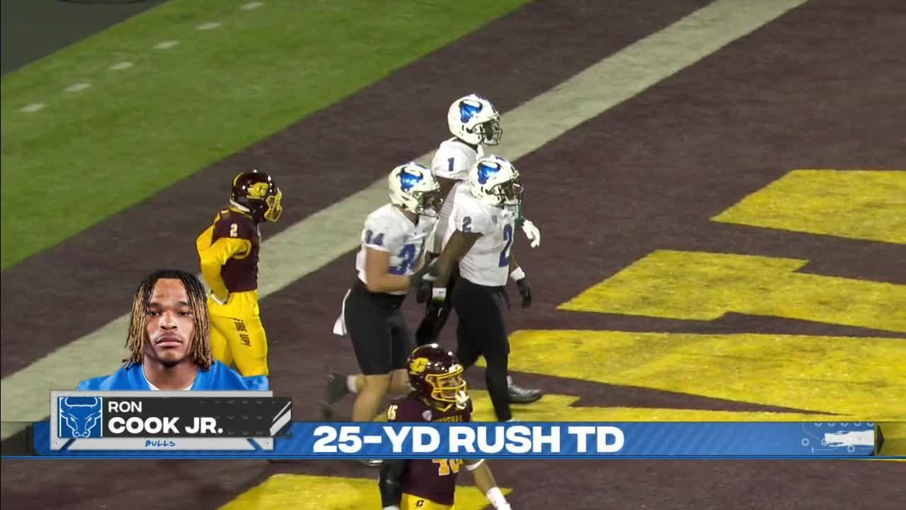 Ron Cook Jr. rushes in for 25-yard TD - ESPN Video