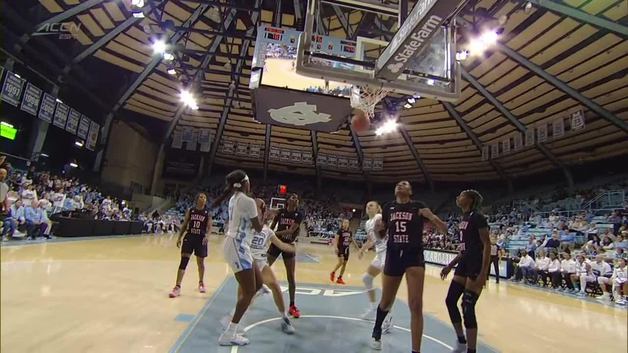 Destiny Adams gets the basket plus the foul - ESPN Video