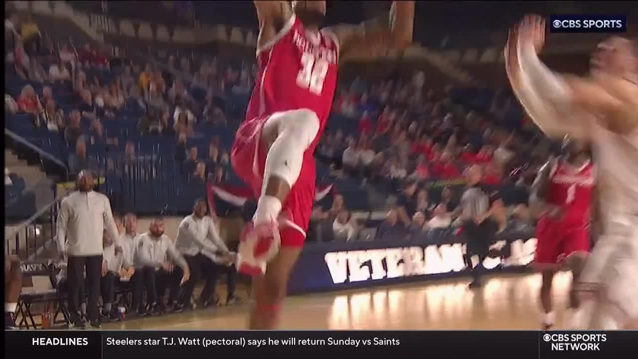 Reggie Chaney rocks the rim with powerful jam - ESPN Video