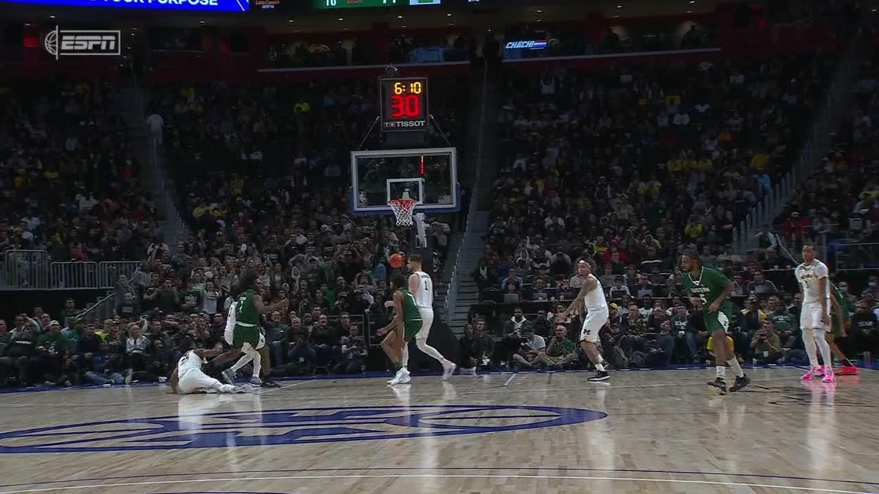 Tyson Acuff knocks down the bucket - ESPN Video