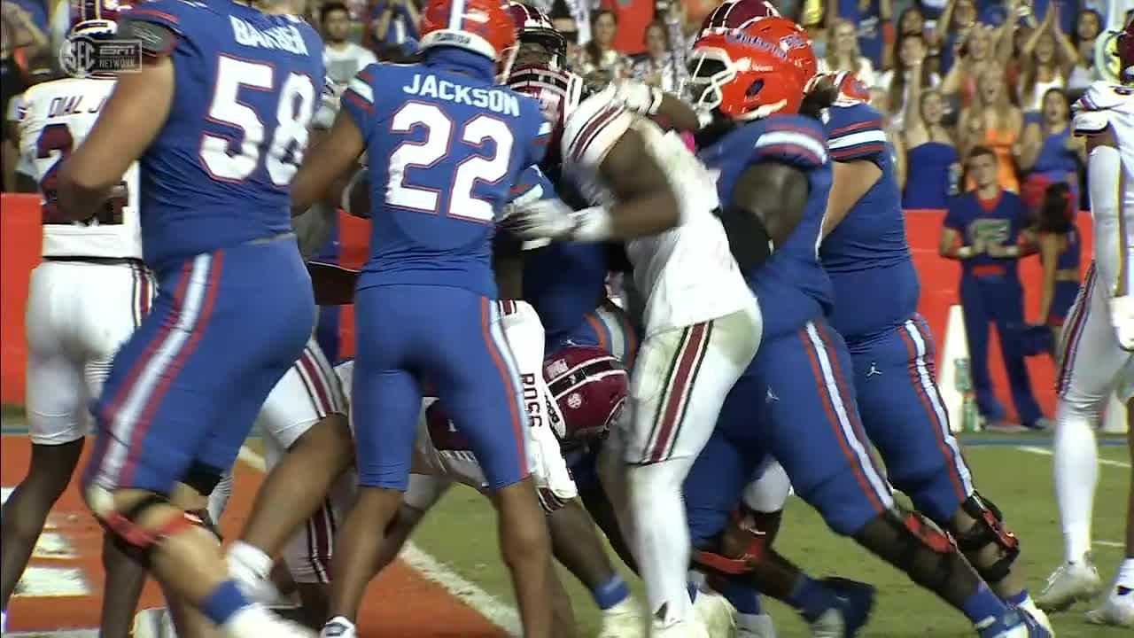 End Zone! Montrell Johnson scores 8-yard rushing TD - ESPN Video