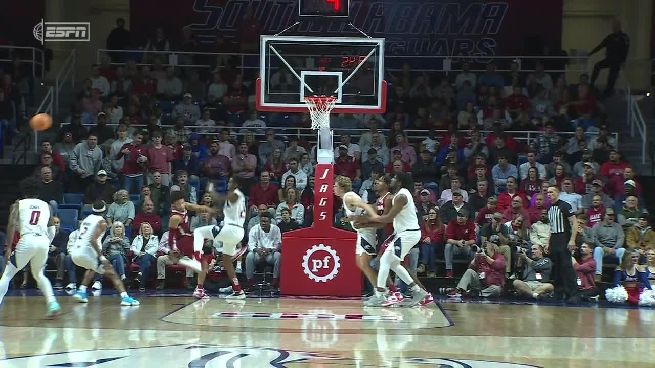 Judah Brown denies Alabama Crimson Tide with block - ESPN Video