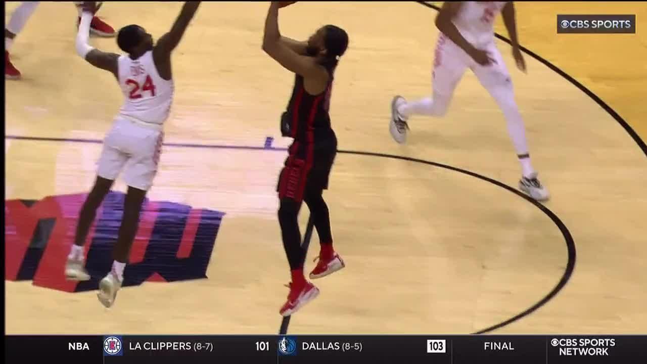 EJ Harkless rattle in jumper for UNLV - ESPN Video