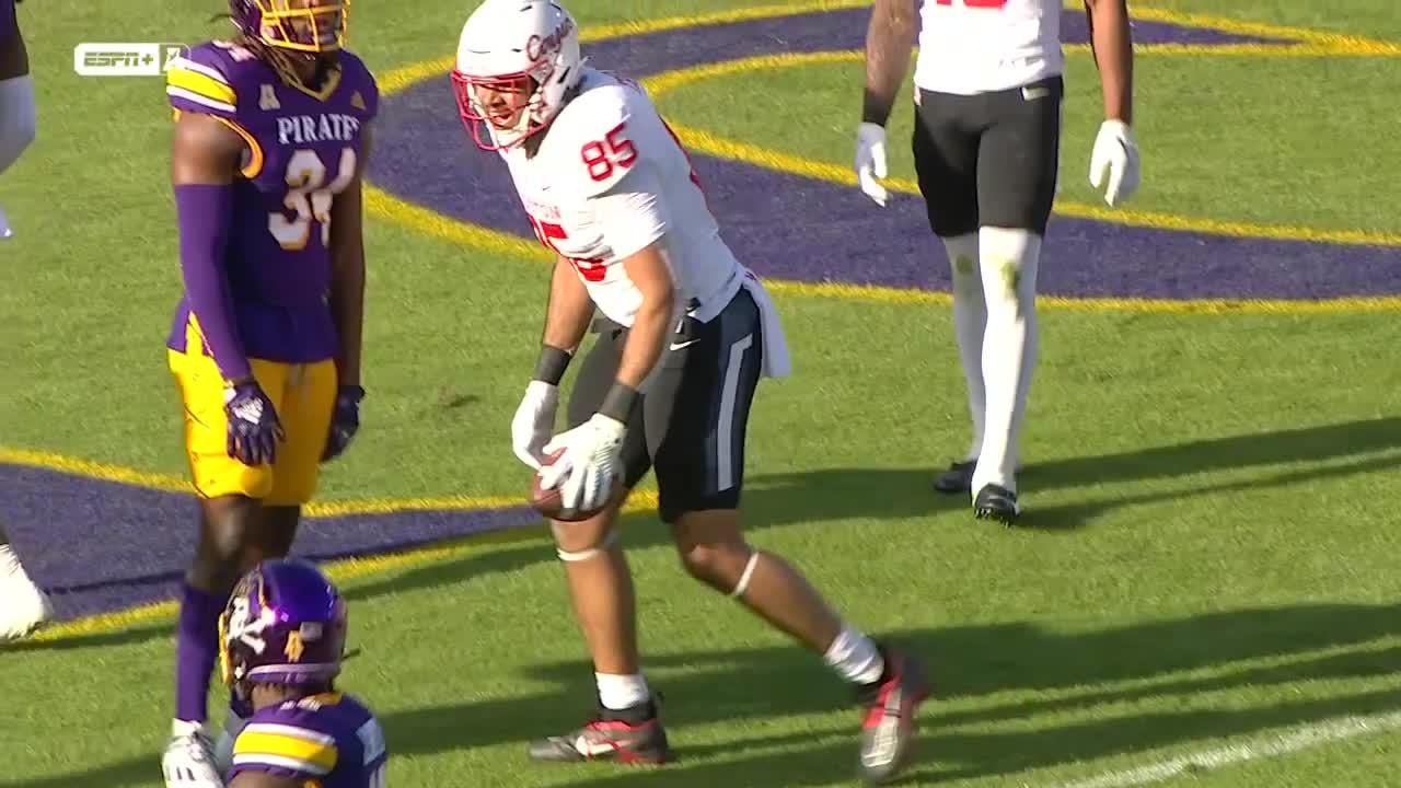 Clayton Tune connects for 9-yard TD pass - ESPN Video