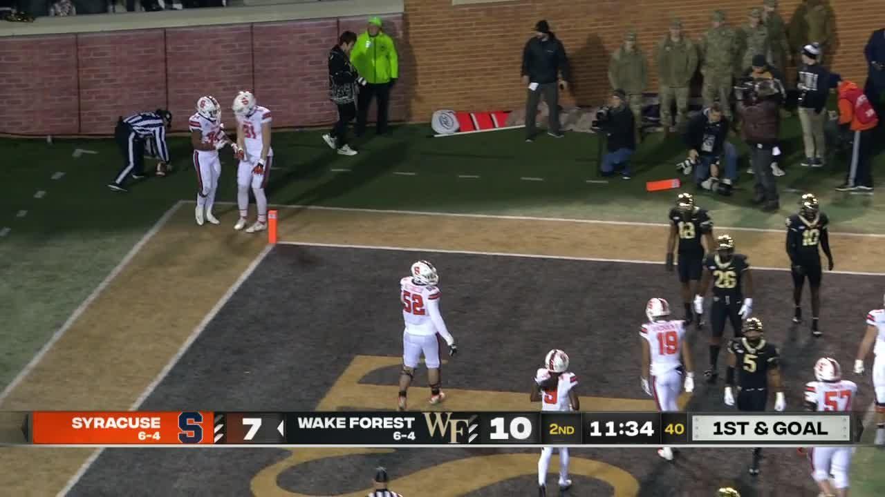 End Zone! Sean Tucker scores 2-yard rushing TD - ESPN Video