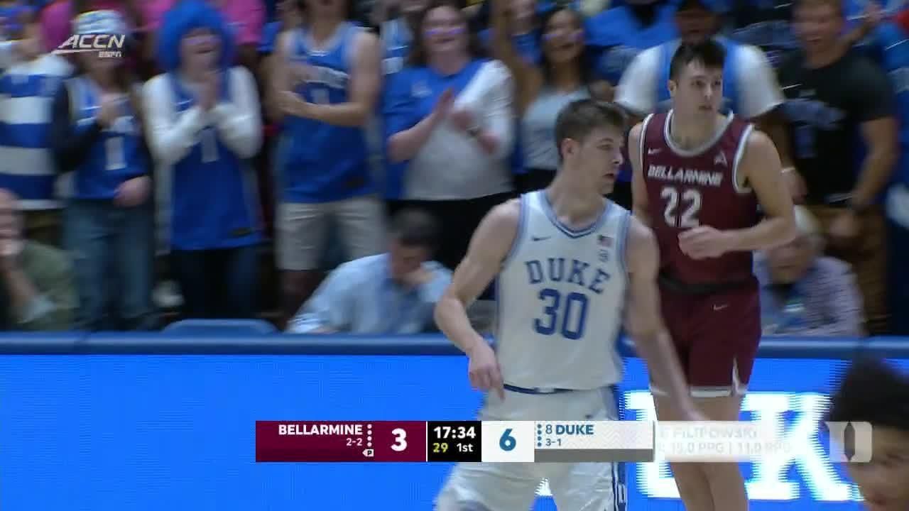 Kyle Filipowski hits 2 early 3s - ESPN Video